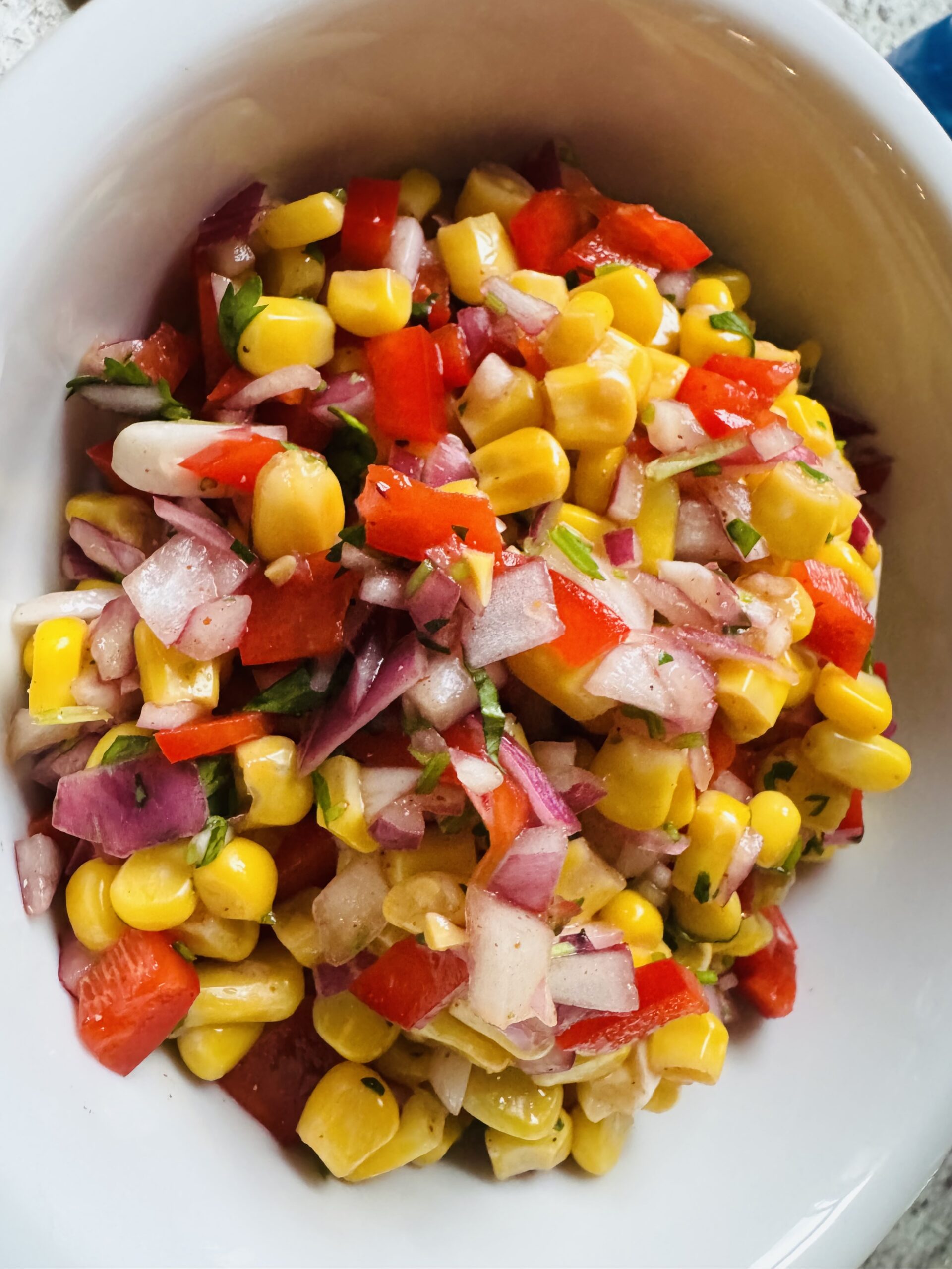 Quick Corn Salsa: The Perfect Taco Night Side - Camille's Comforting ...